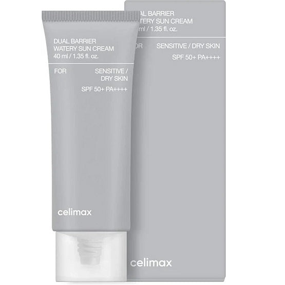 Celimax Dual Barrier Watery Sun Cream SPF50 40ml In Pakistan – The Vault Pk