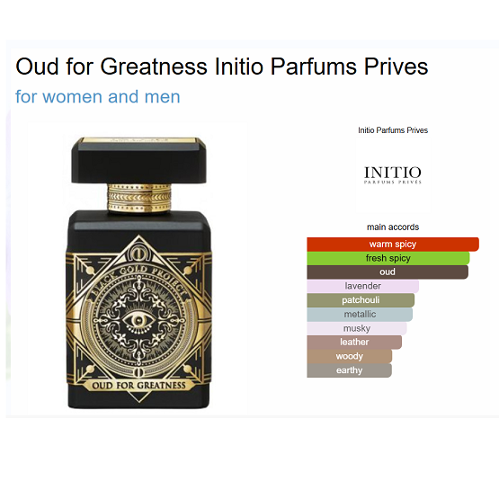 Initio - Oud for Greatness Edp - 90ml – The Vault Pk