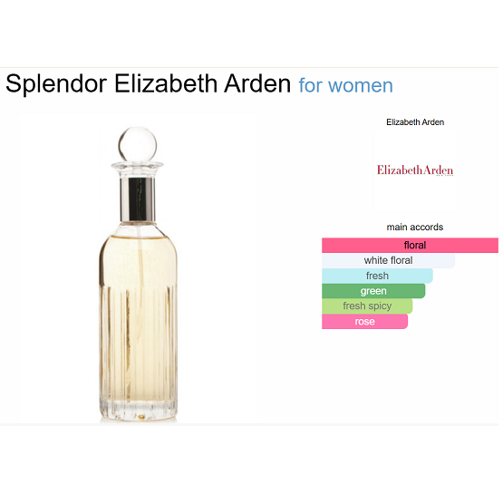 ELIZABETH ARDEN - SPLENDOR WOMEN EDP - 125ML – The Vault Pk