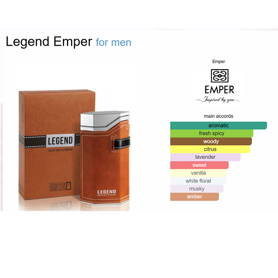 EMPER - LEGEND MEN EDT - 100ML – The Vault Pk