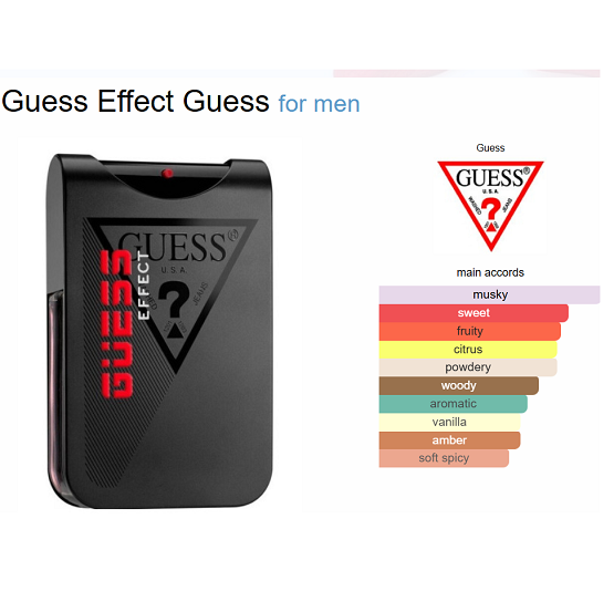 GUESS - EFFECT MEN EDT - 100ML – The Vault Pk