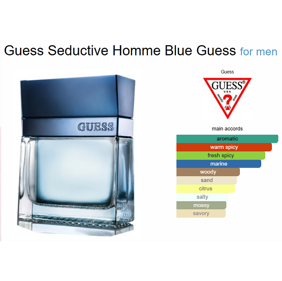 GUESS - SEDUCTIVE BLUE MEN EDT - 100ML – The Vault Pk