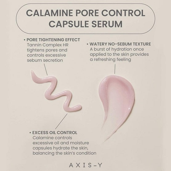 AXIS-Y - CALAMINE Pore Control Capsule Serum - 50ML – The Vault Pk
