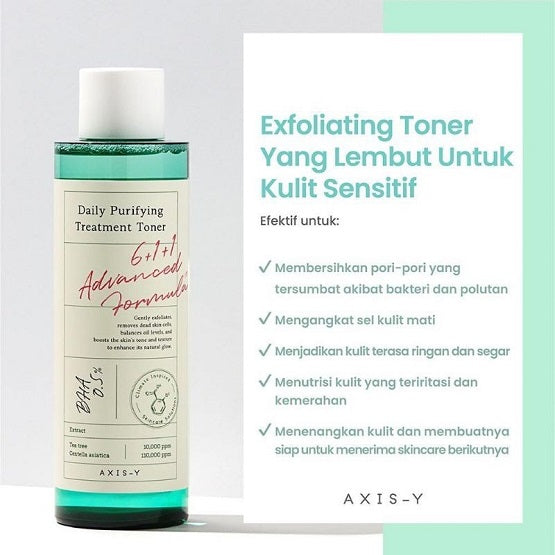 AXIS -Y - Daily Purifying Treatment Toner - 80ML – The Vault Pk