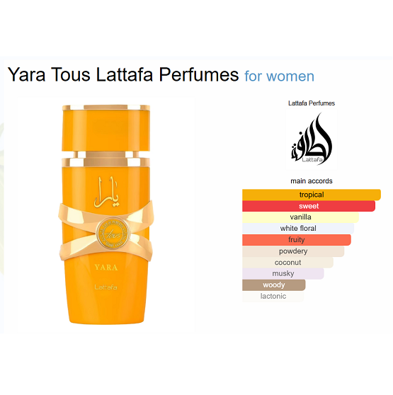 LATTAFA YARA TOUS EDP 100ML IN PAKISTAN – The Vault Pk