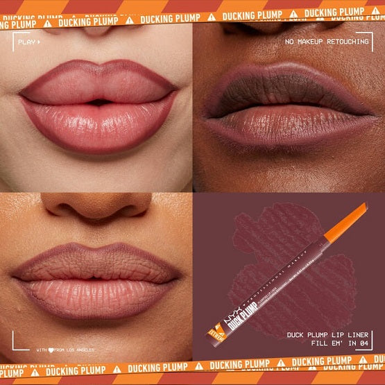 NYX Duck Plum Plumping Lip Liner 04 Fill EM IN Price In Pakistan – The ...