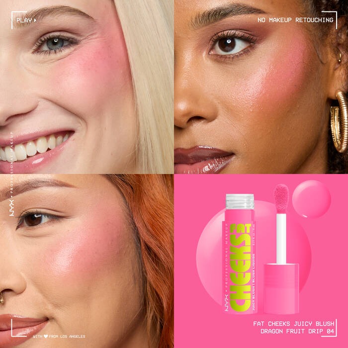 NYX Fat Cheeks Juicy Liquid Blush Dragon Fruit Drip Price In Pakistan ...