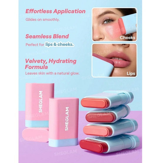 SHEGLAM Glass Glow Blush Stick Cherry Express In Pakistan – The Vault Pk