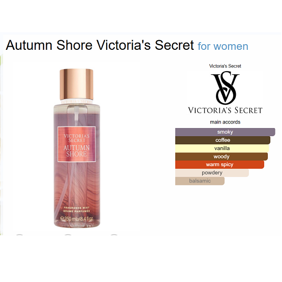 Victoria Secret Ladies Autumn Shore Mist 250ml In Pakistan - The Vault ...