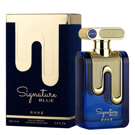 Rave Signature Blue EDP 100ML Price In Pakistan – The Vault Pk