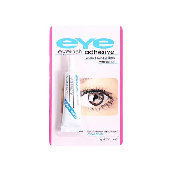 Eye Lash Adhesive Waterproof - Clear White 7g – The Vault Pk