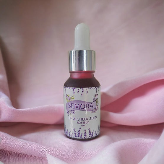 SEMORA - Lip & Cheek Stain - Rosebud - 15ml – The Vault Pk