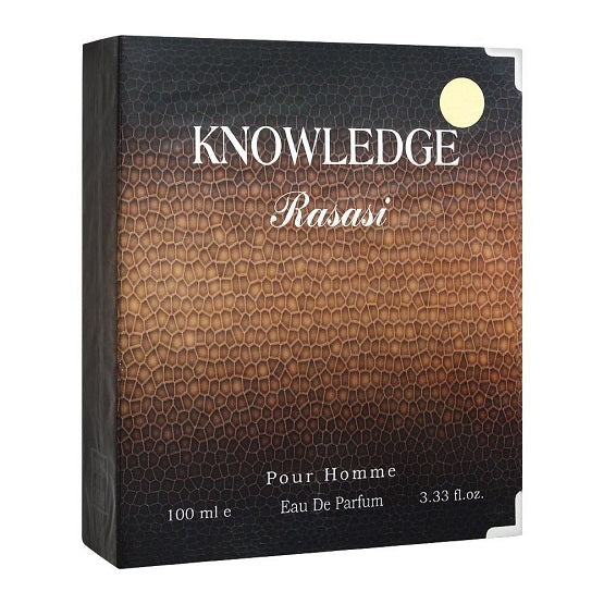 RASASI KNOWLEDGE FOR MEN EDP 100ML Price In Pakistan – The Vault Pk
