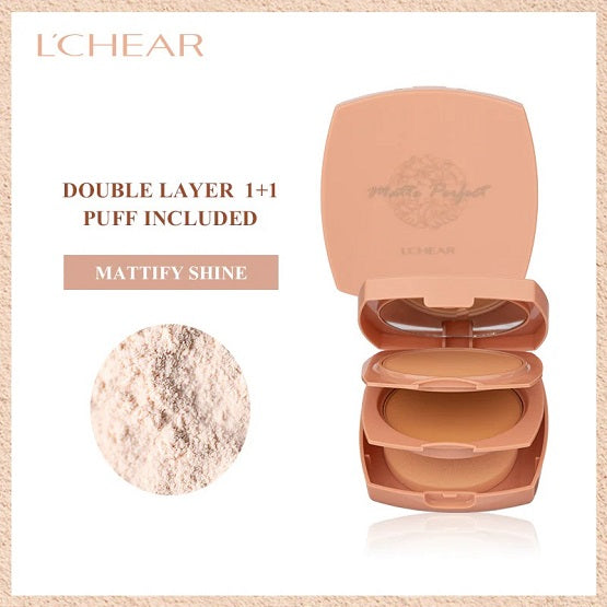 L'CHEAR - MATTE PERFECT COMPACT POWDER - 01 – The Vault Pk