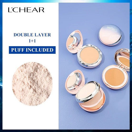 L'CHEAR - MINERALS DEEP SEA POWDER TWO-WAY CAKE - 01 – The Vault Pk