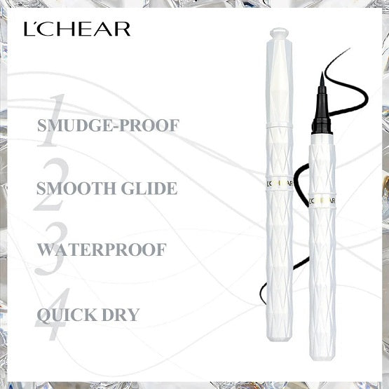 L'CHEAR - WATERPROOF LIQUID EYELINER PEN SUPER SLIM – The Vault Pk